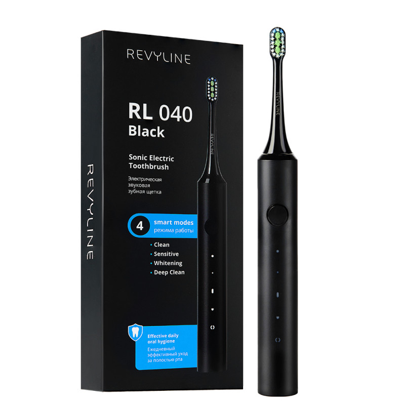Электрическая звуковая щетка Revyline RL 040, Black - отзывы ...